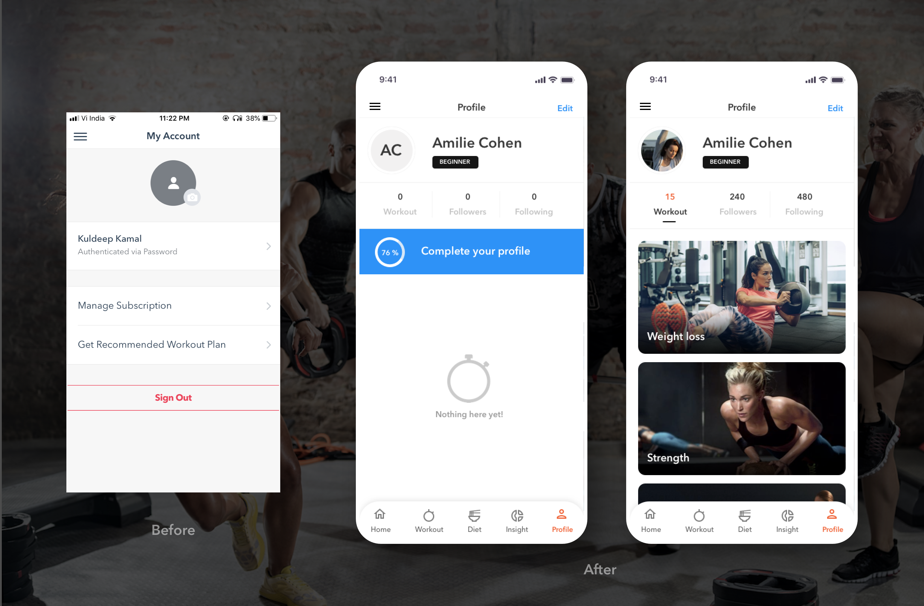 Redesigning Sworkit App Using Design Thinking Approach