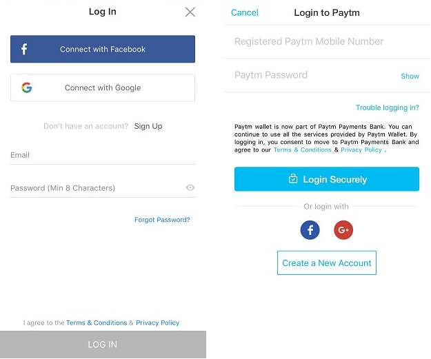 15 Login Screen Examples for Mobile App Developers